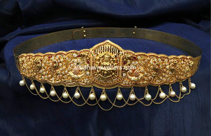 Shop Vaibhav Jewellers 22kt Traditional Vaddanam Online at Vaibhav ...